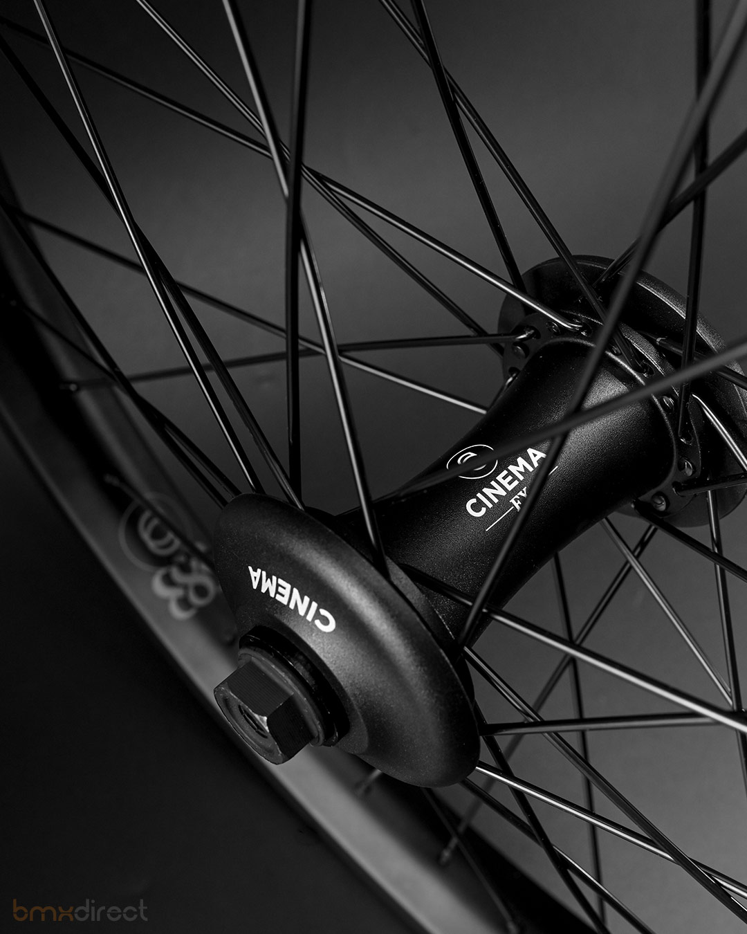 Cinema 888 Front Wheel - Black ⋆ BMX DIRECT